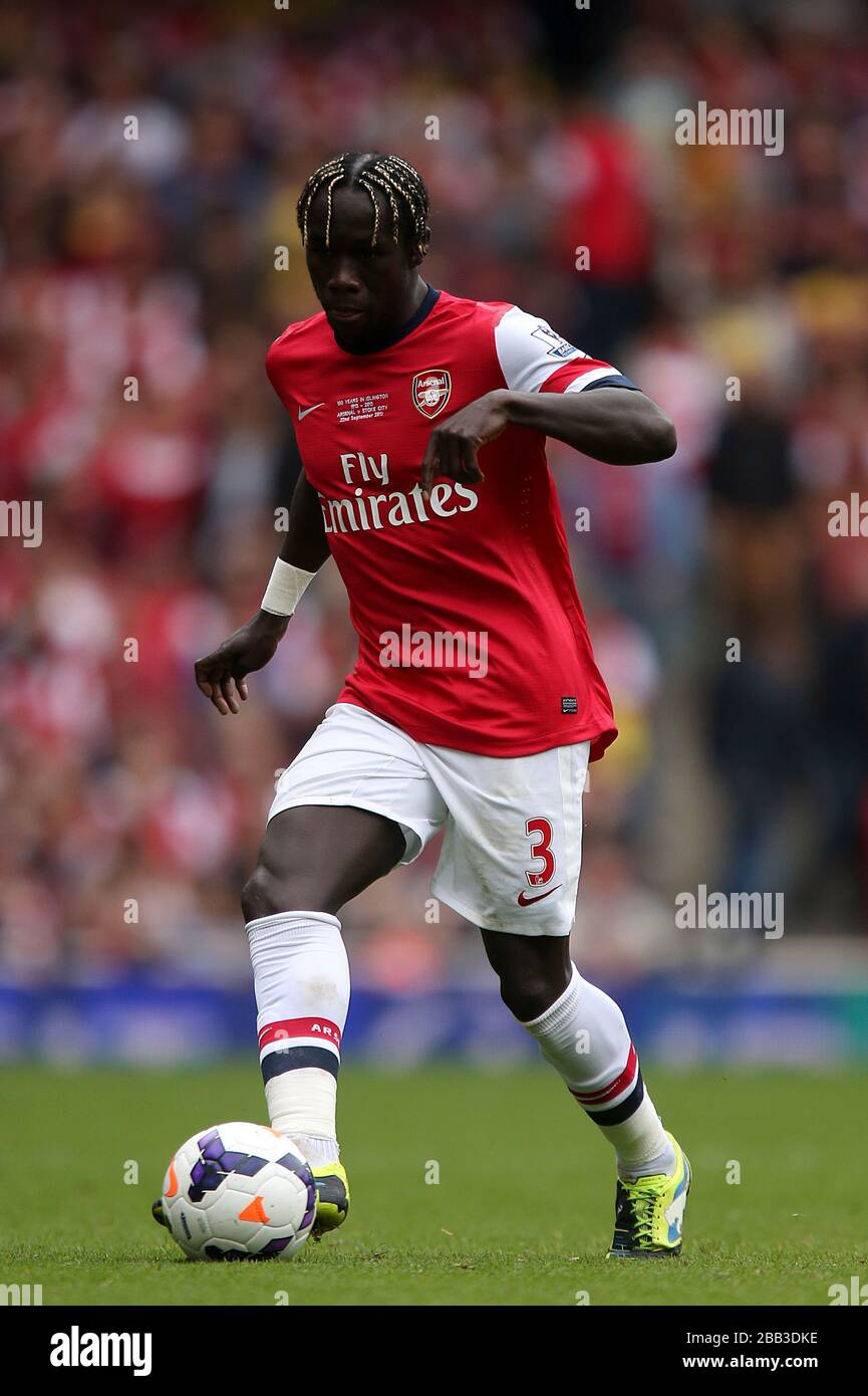 Bacary Sagna, Arsenal Stock Photo - Alamy
