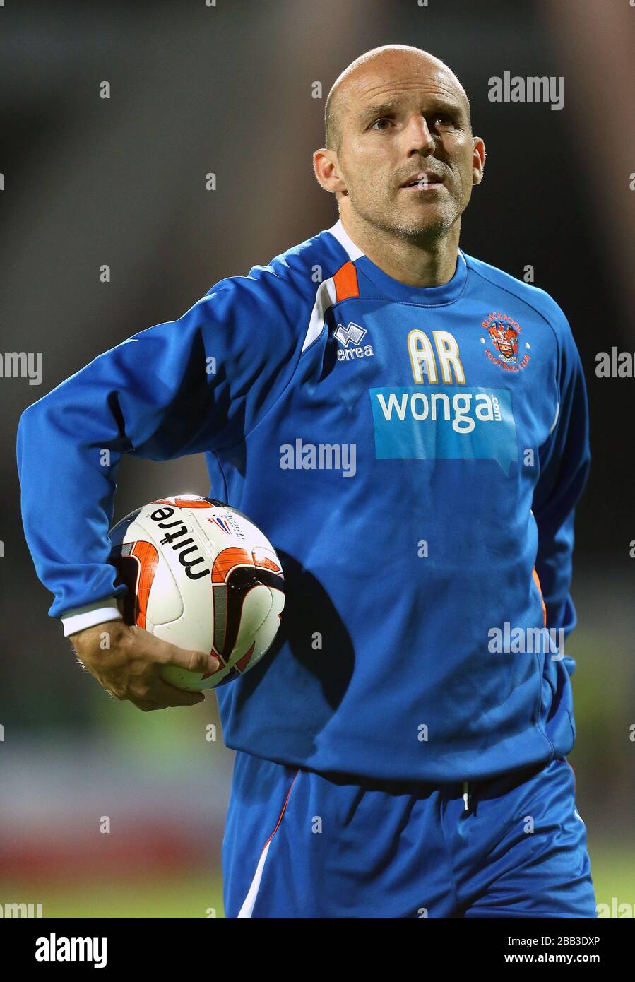 First Team Coach Alex Rae, Blackpool Stock Photo - Alamy