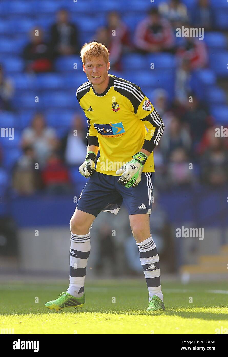 Goalkeeper Adam Bogdan, Bolton Wanderers Stock Photo - Alamy