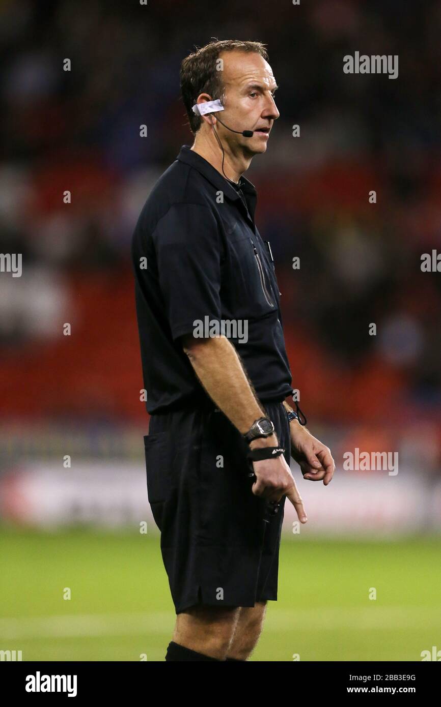Referee Mick Russell Stock Photo - Alamy