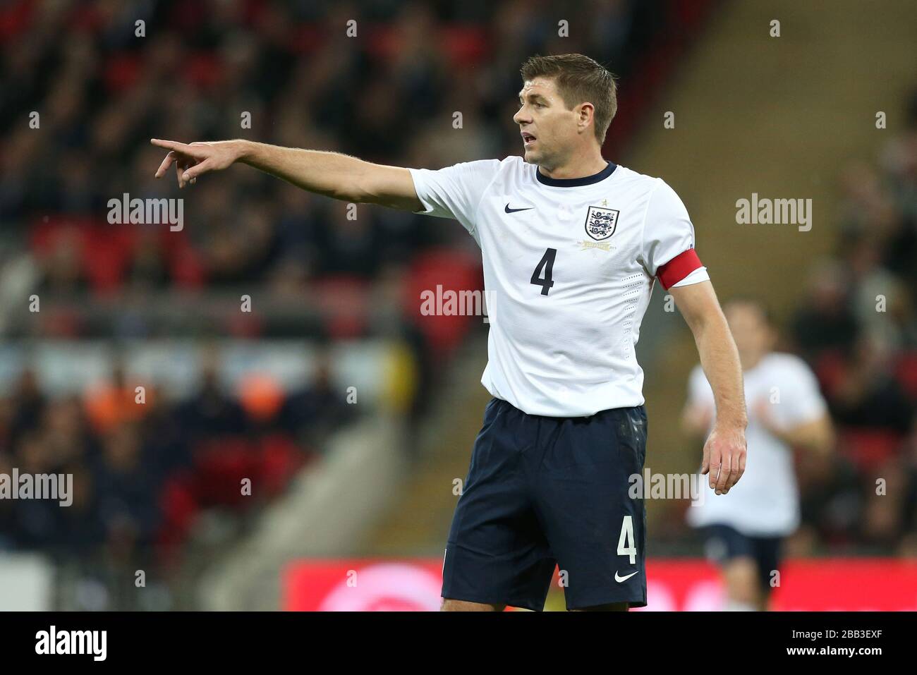 Steven Gerrard, England Stock Photo - Alamy