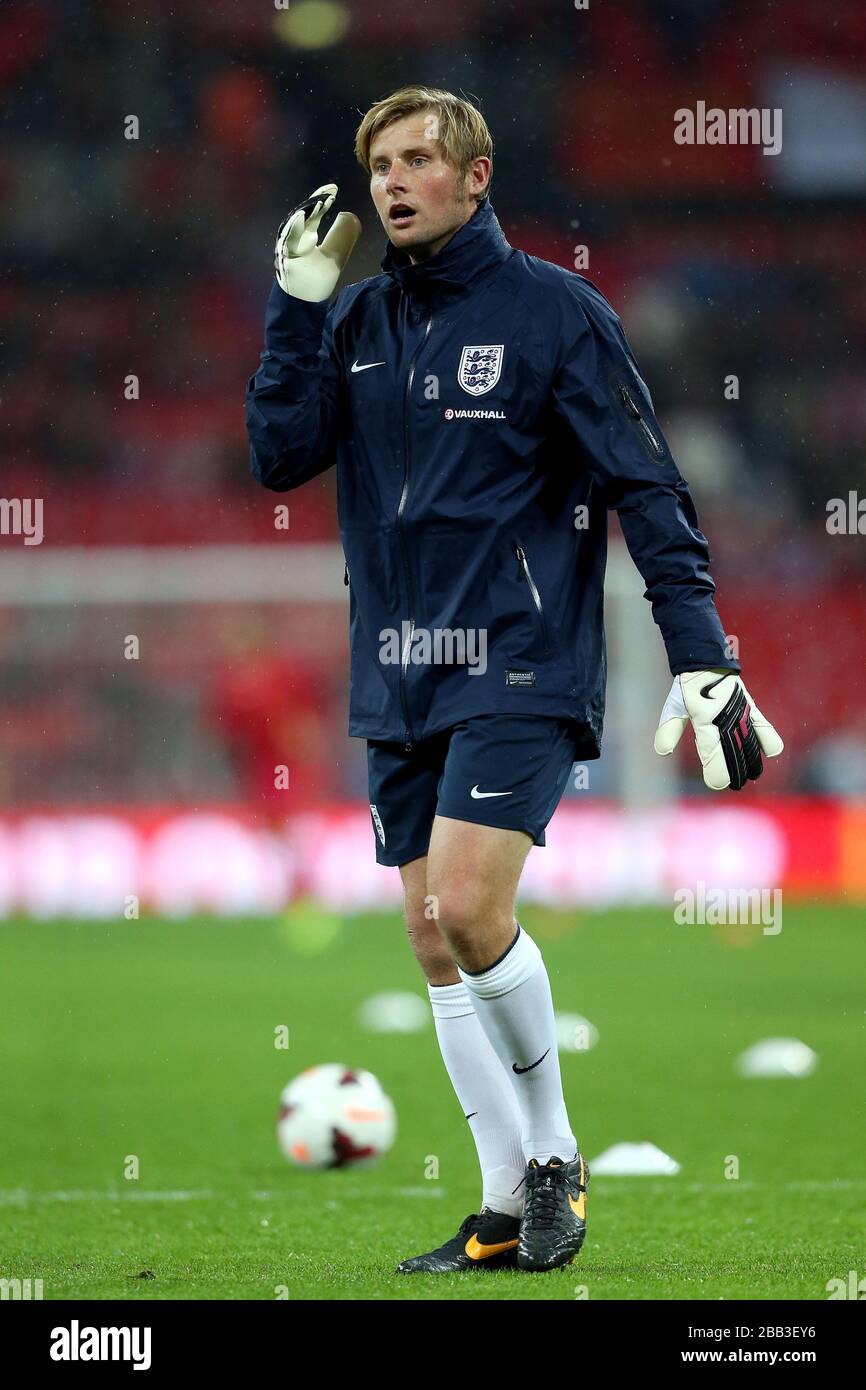 England goalkeeping coach David Watson Stock Photo - Alamy