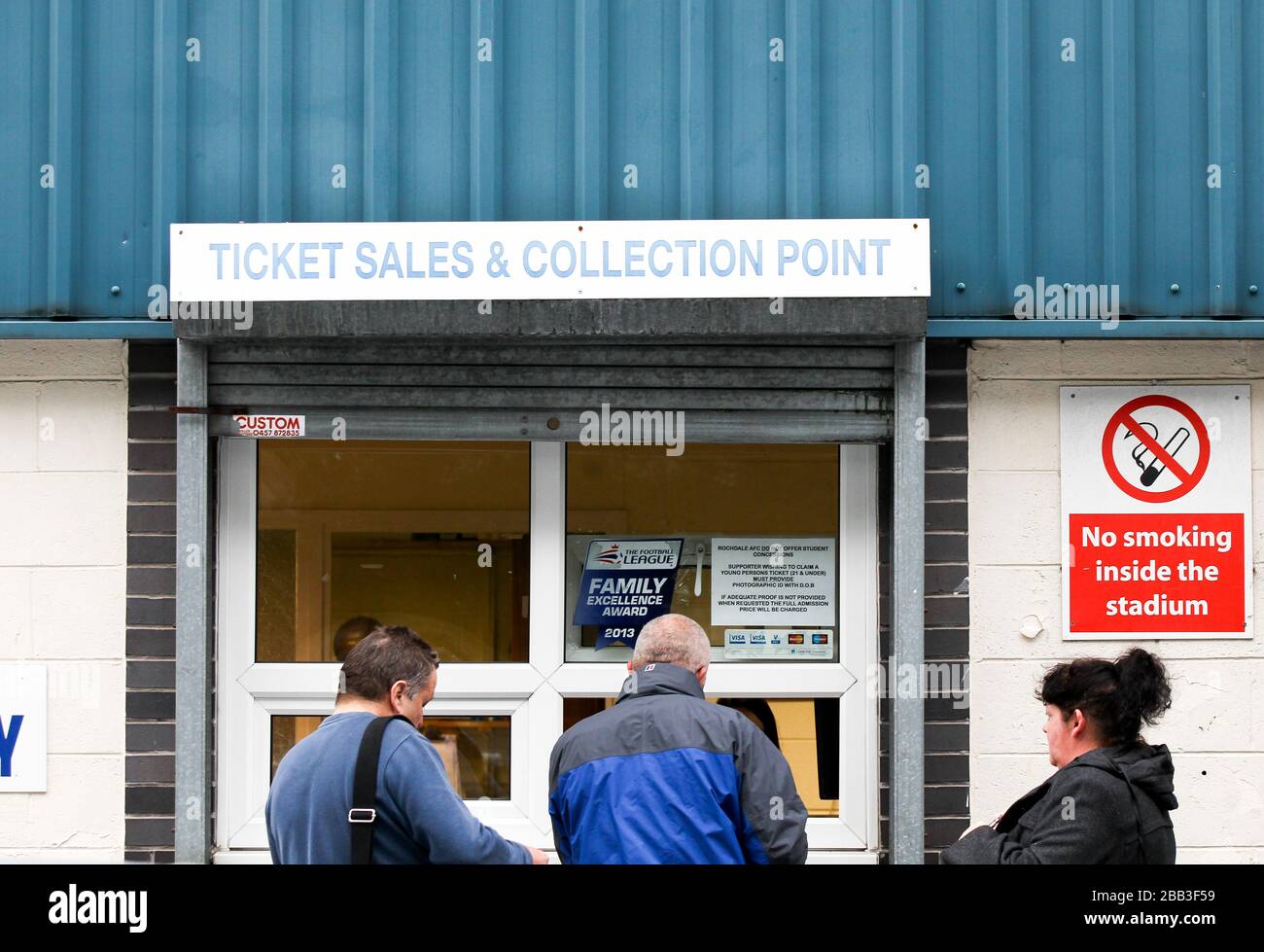 Rochdale ground general view hi-res stock photography and images - Alamy