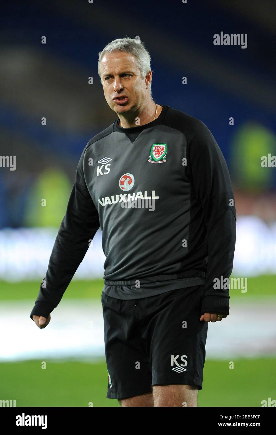 Kit Symons, Wales assistant manager Stock Photo - Alamy