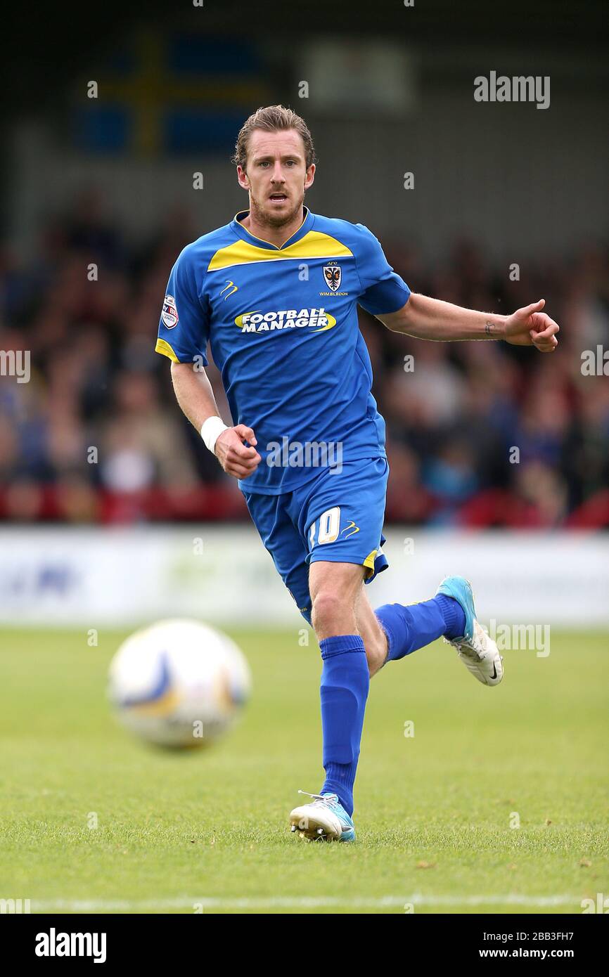 Jack Midson, AFC Wimbledon Stock Photo - Alamy