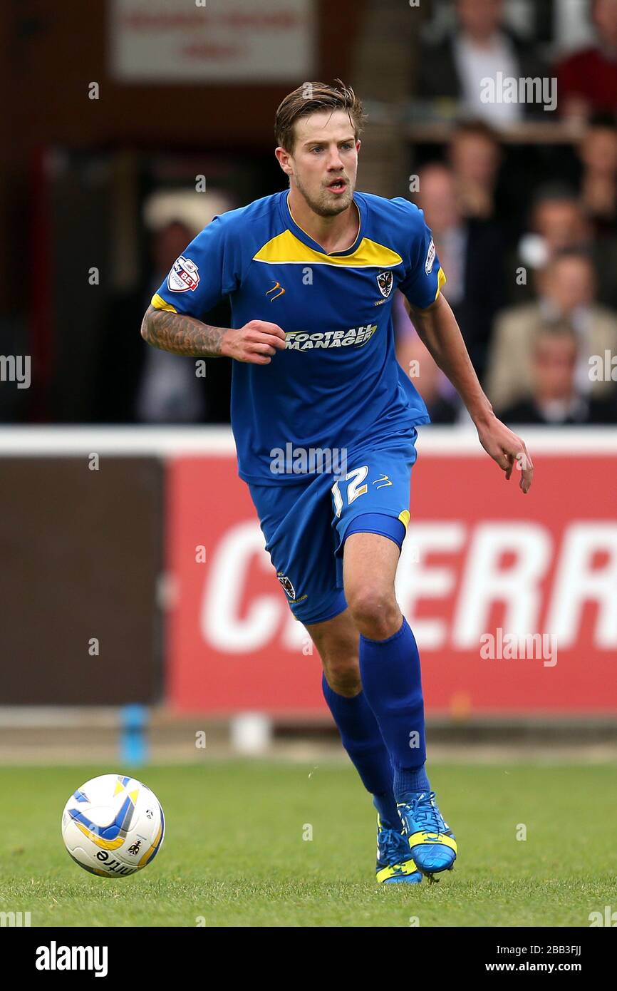 Harry Pell, AFC Wimbledon Stock Photo - Alamy