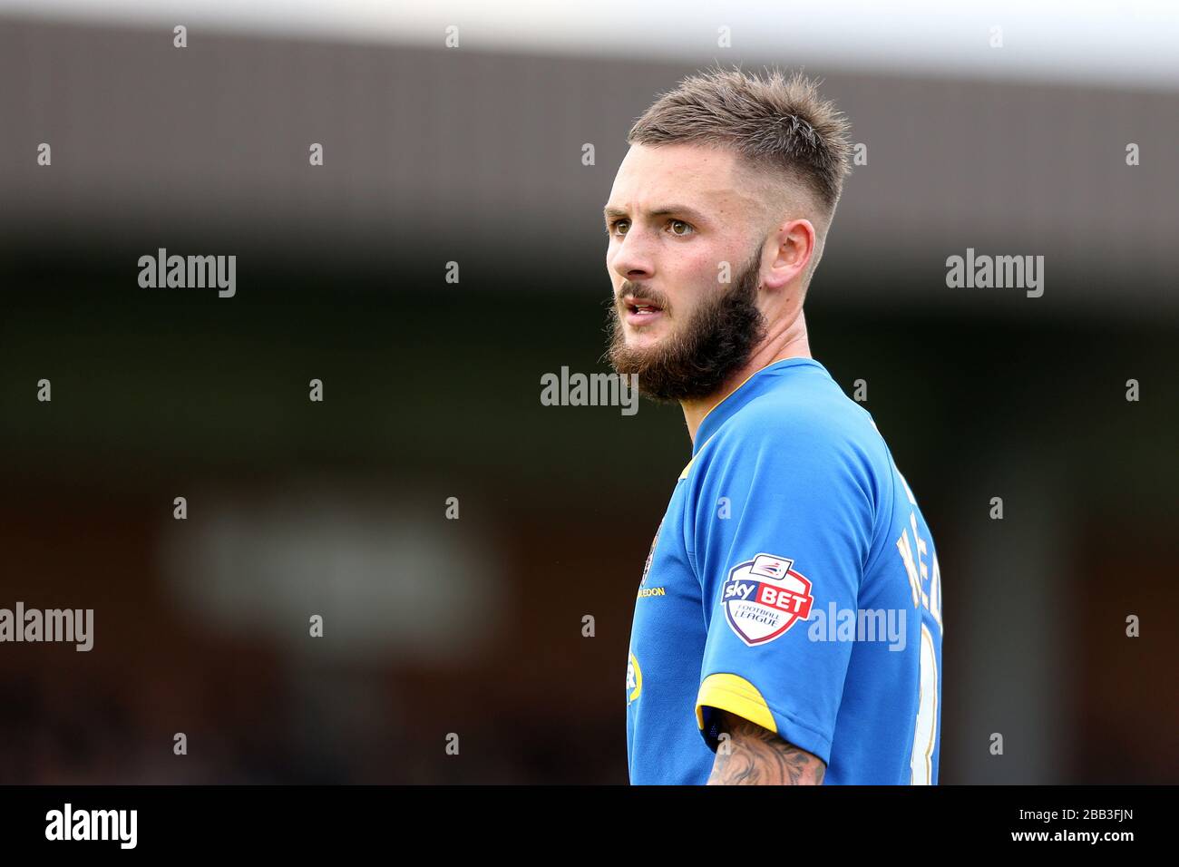 Callum Kennedy, AFC Wimbledon Stock Photo - Alamy