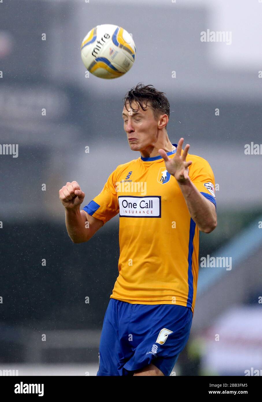 Martin Riley, Mansfield Town Stock Photo - Alamy