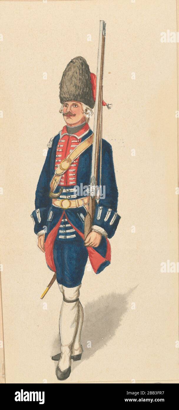 France, 1750-1757. Vinkhuijzen, Hendrik Jacobus (Collector). The ...