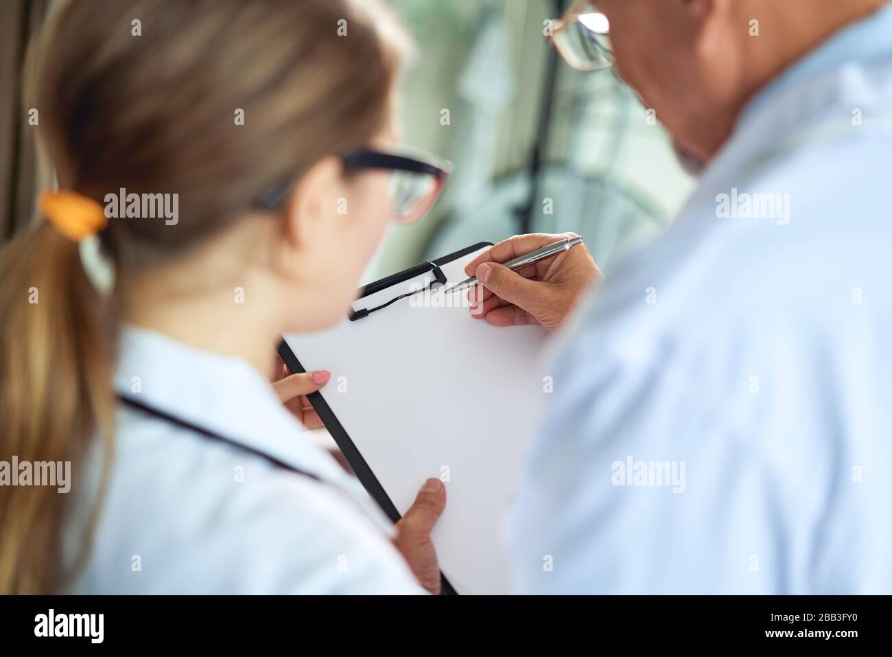 Medical Doctor Team are Discussing Conference for Examining Diagnose ...