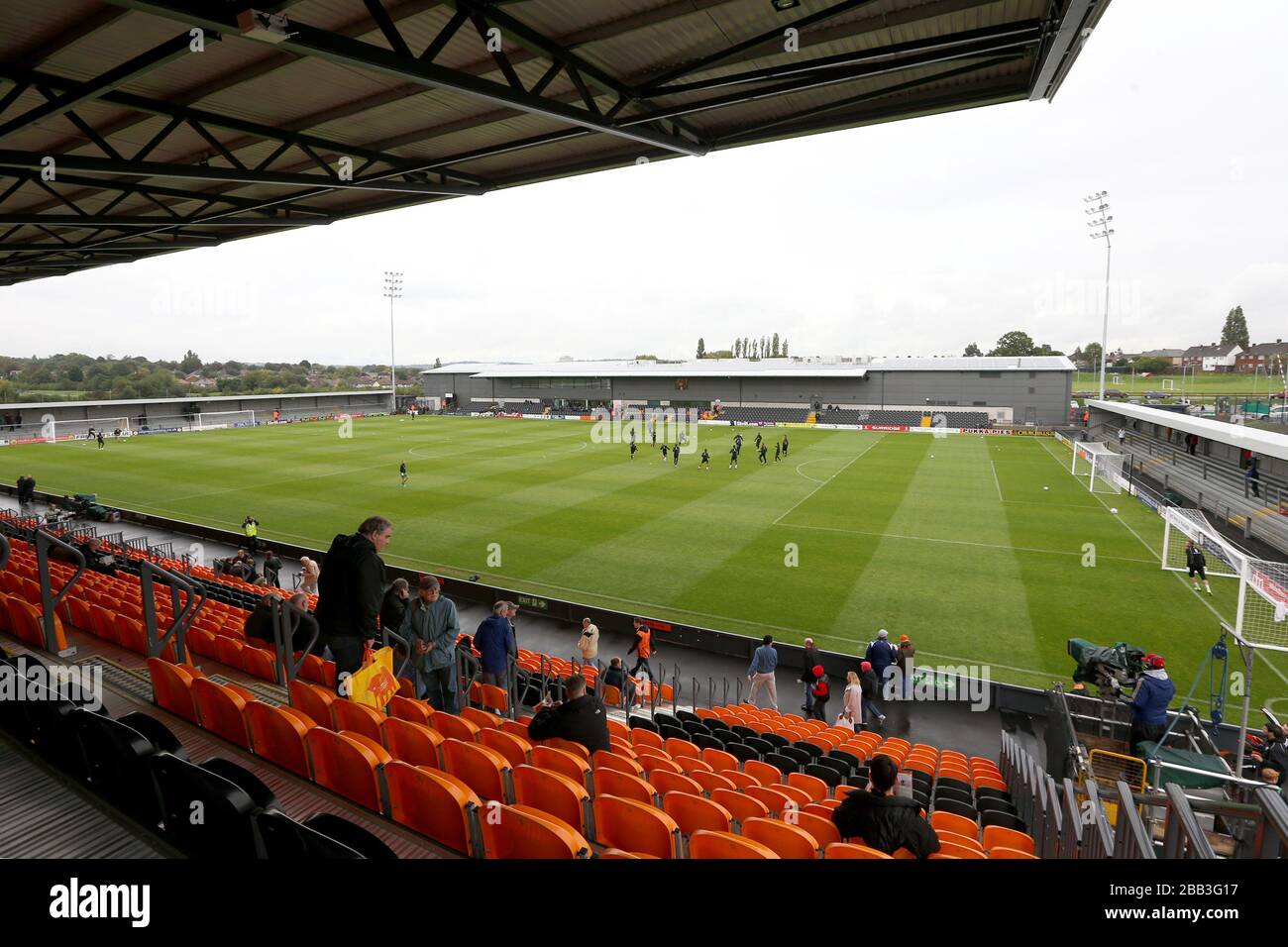 A general view of The Hive Stadium, home of Barnet Stock Photo - Alamy