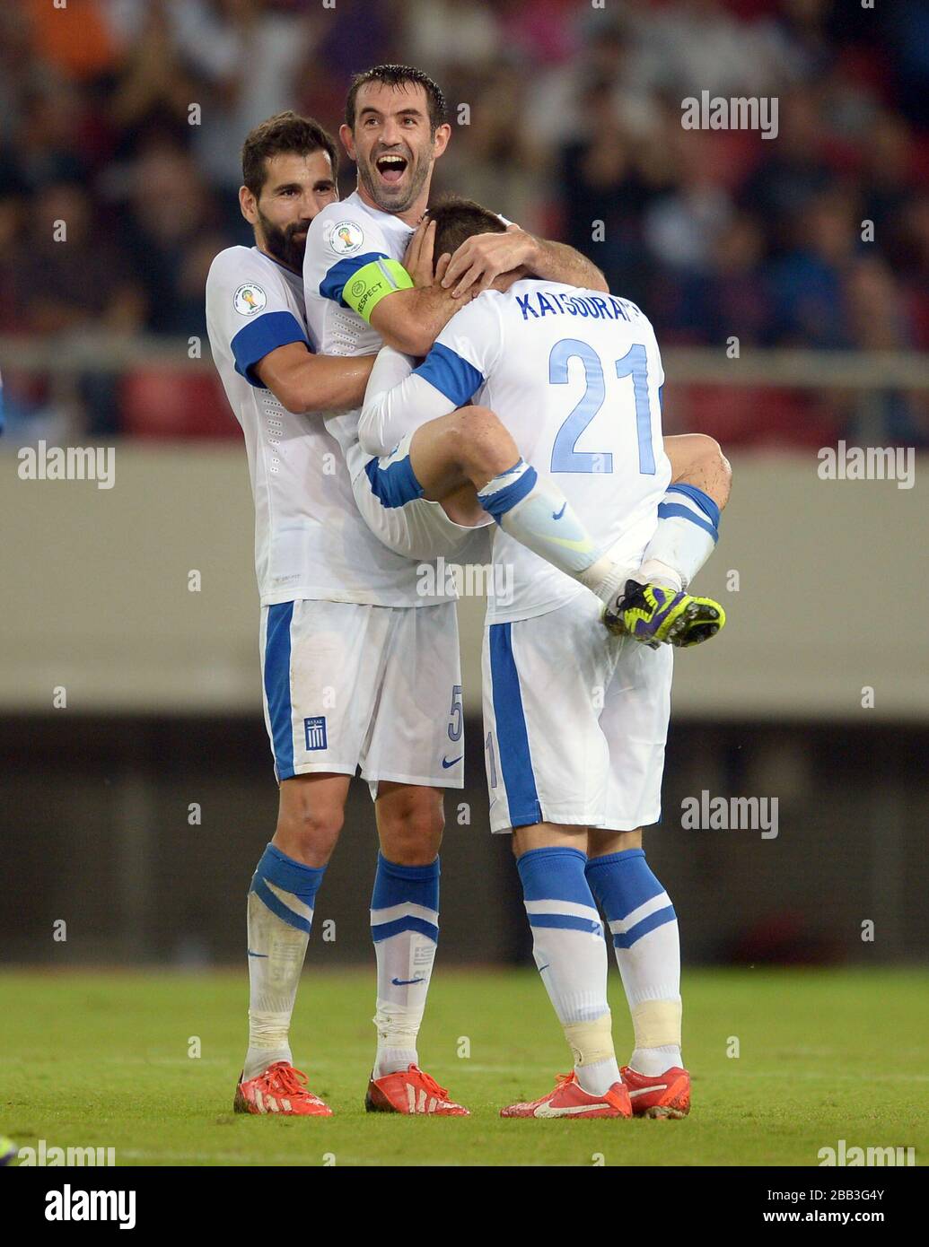 Karagounis greece celebrates hi-res stock photography and images - Alamy