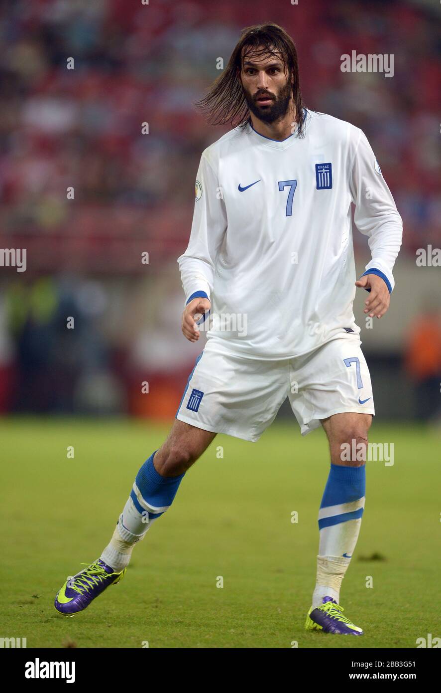 Greece's Giorgos Samaras Stock Photo - Alamy