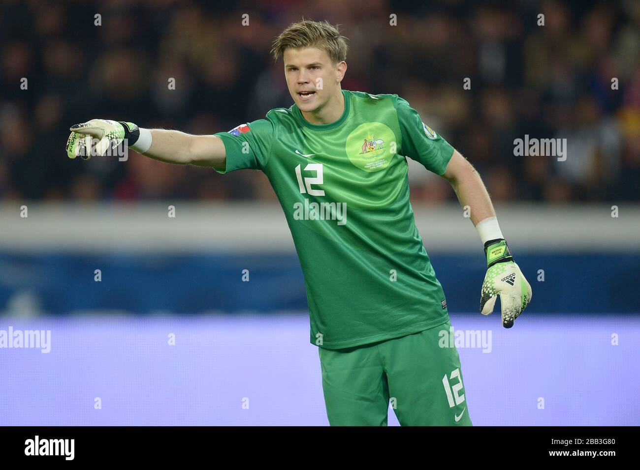 Goalkeeper Matthew Ryan, Australia Stock Photo - Alamy