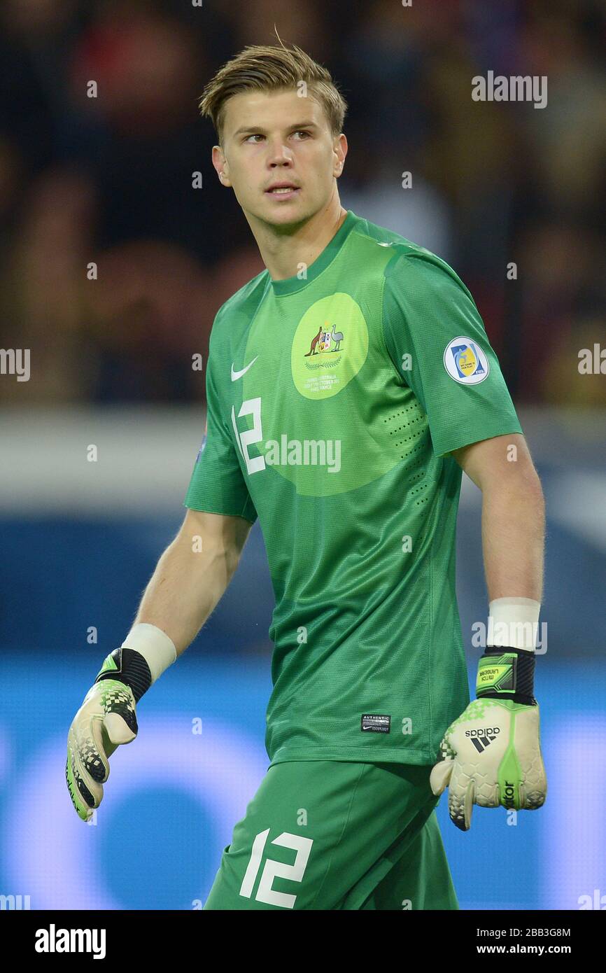 Goalkeeper Matthew Ryan, Australia Stock Photo - Alamy