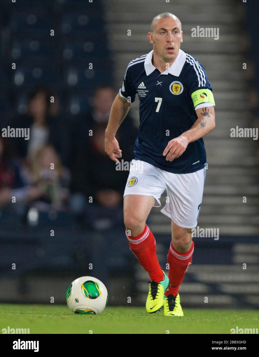 Scotland's Scott Brown Stock Photo - Alamy