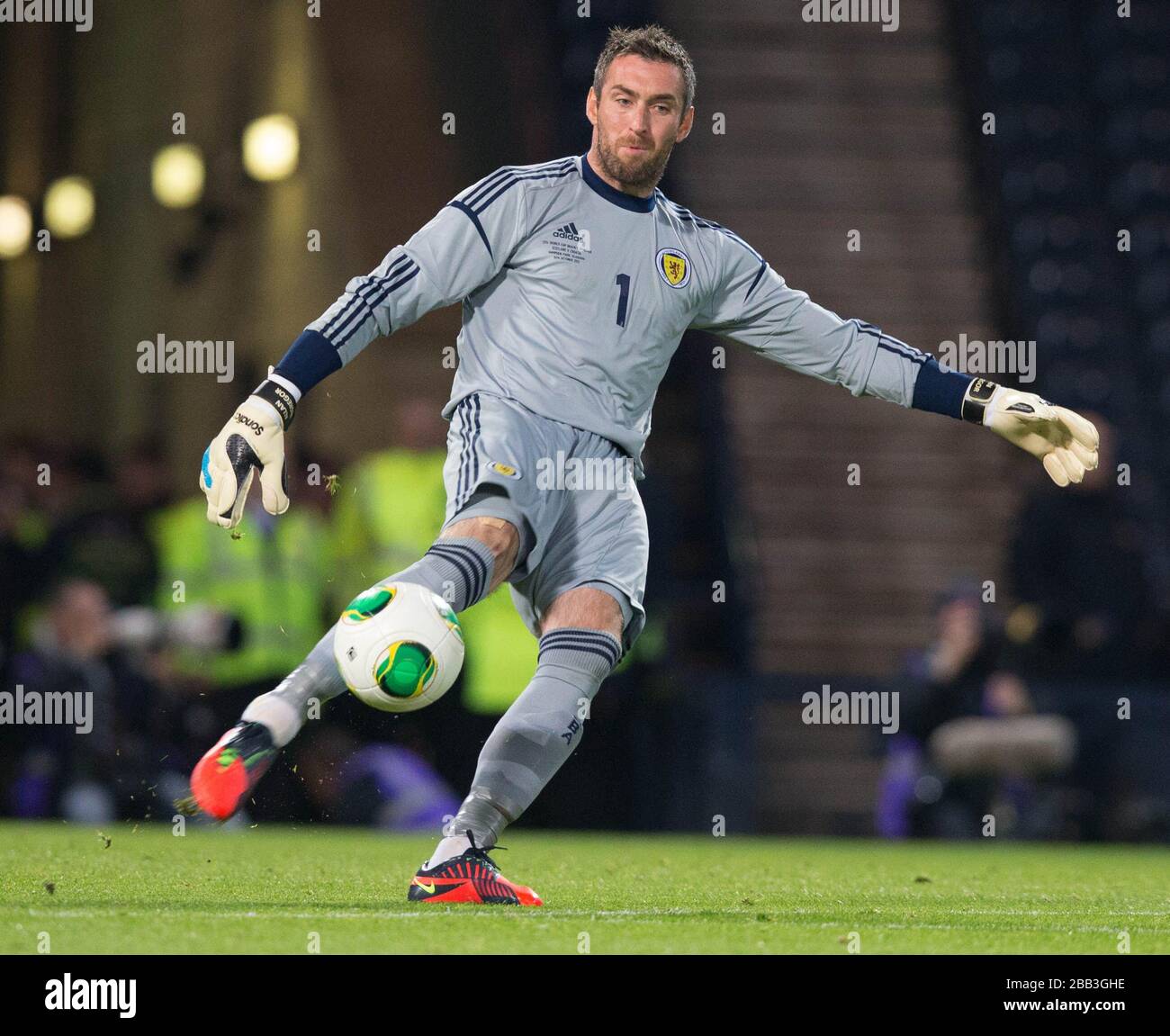 Scotland goalkeeper Allan McGregor Stock Photo - Alamy