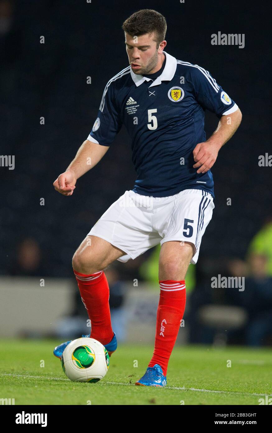 Scotland's Grant Hanley Stock Photo - Alamy