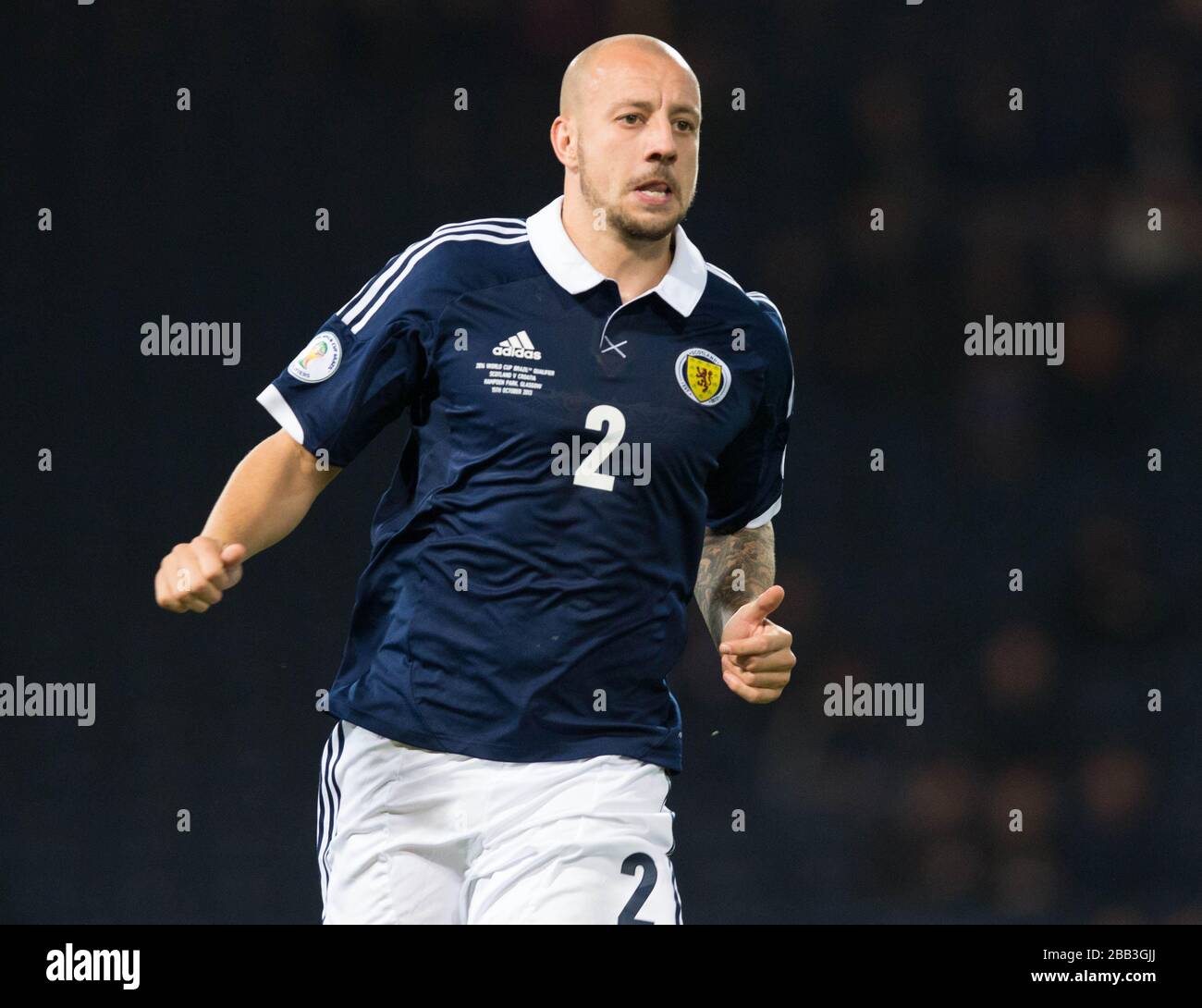 Scotland's Alan Hutton Stock Photo - Alamy