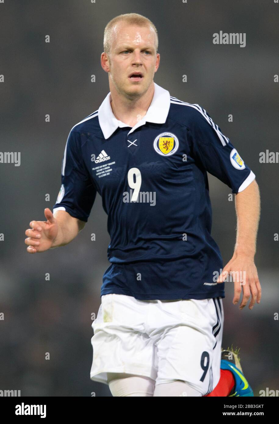 Scotland's Steven Naismith Stock Photo - Alamy