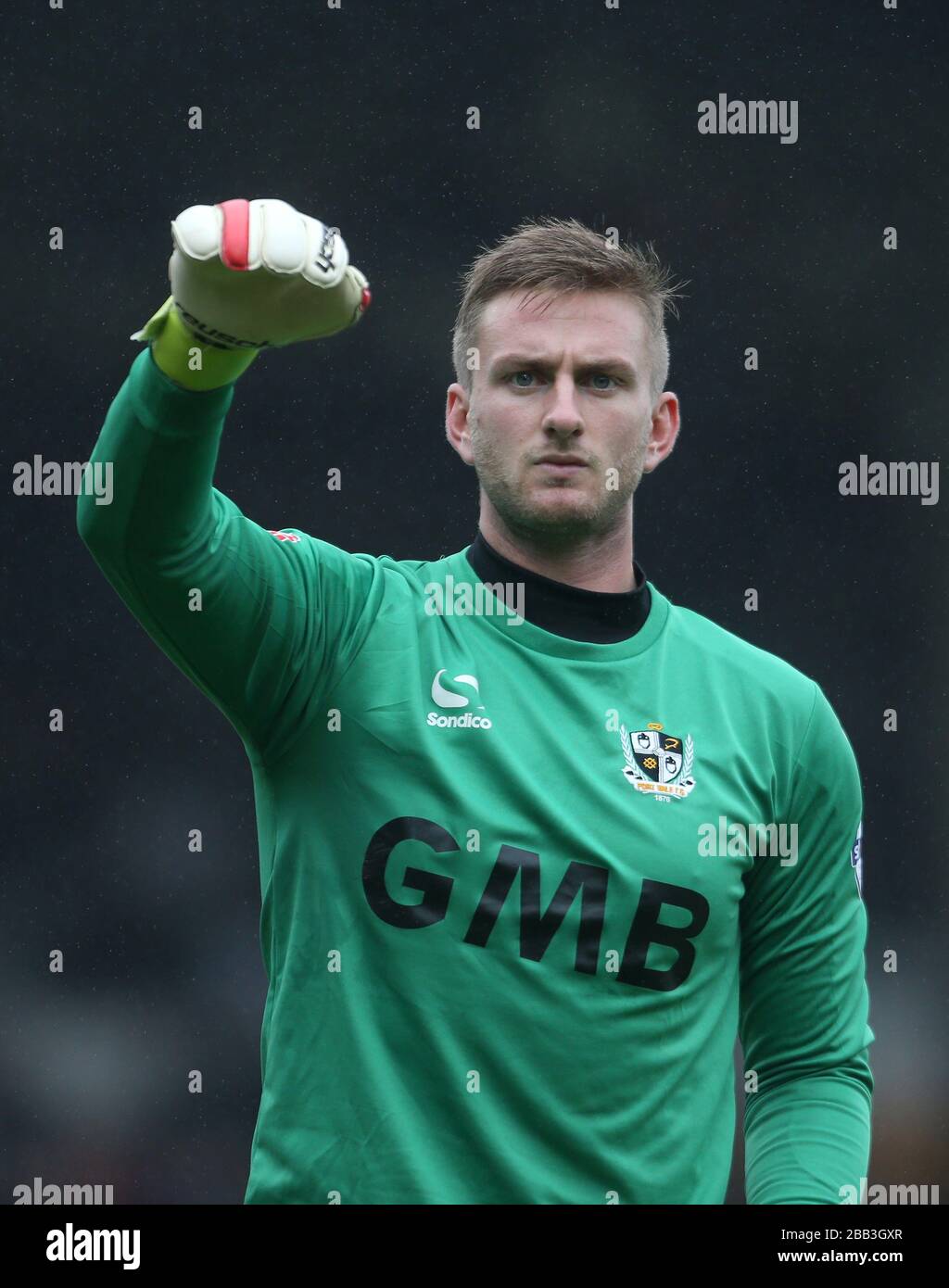 Chris Neal, Port Vale goalkeeper Stock Photo - Alamy
