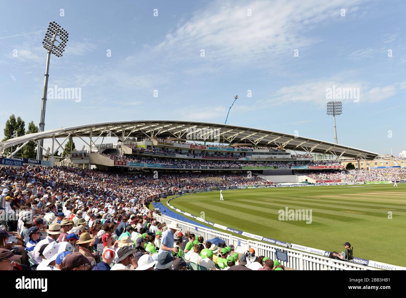 A general view of the match in play at the Kia Oval Stock Photo - Alamy