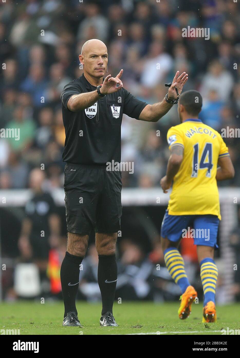 Howard Webb, referee Stock Photo - Alamy
