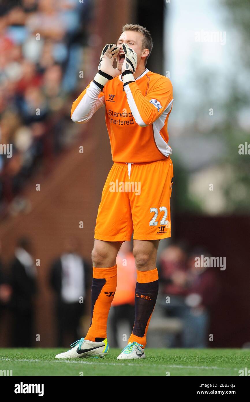 Simon Mignolet, Liverpool goalkeeper Stock Photo - Alamy