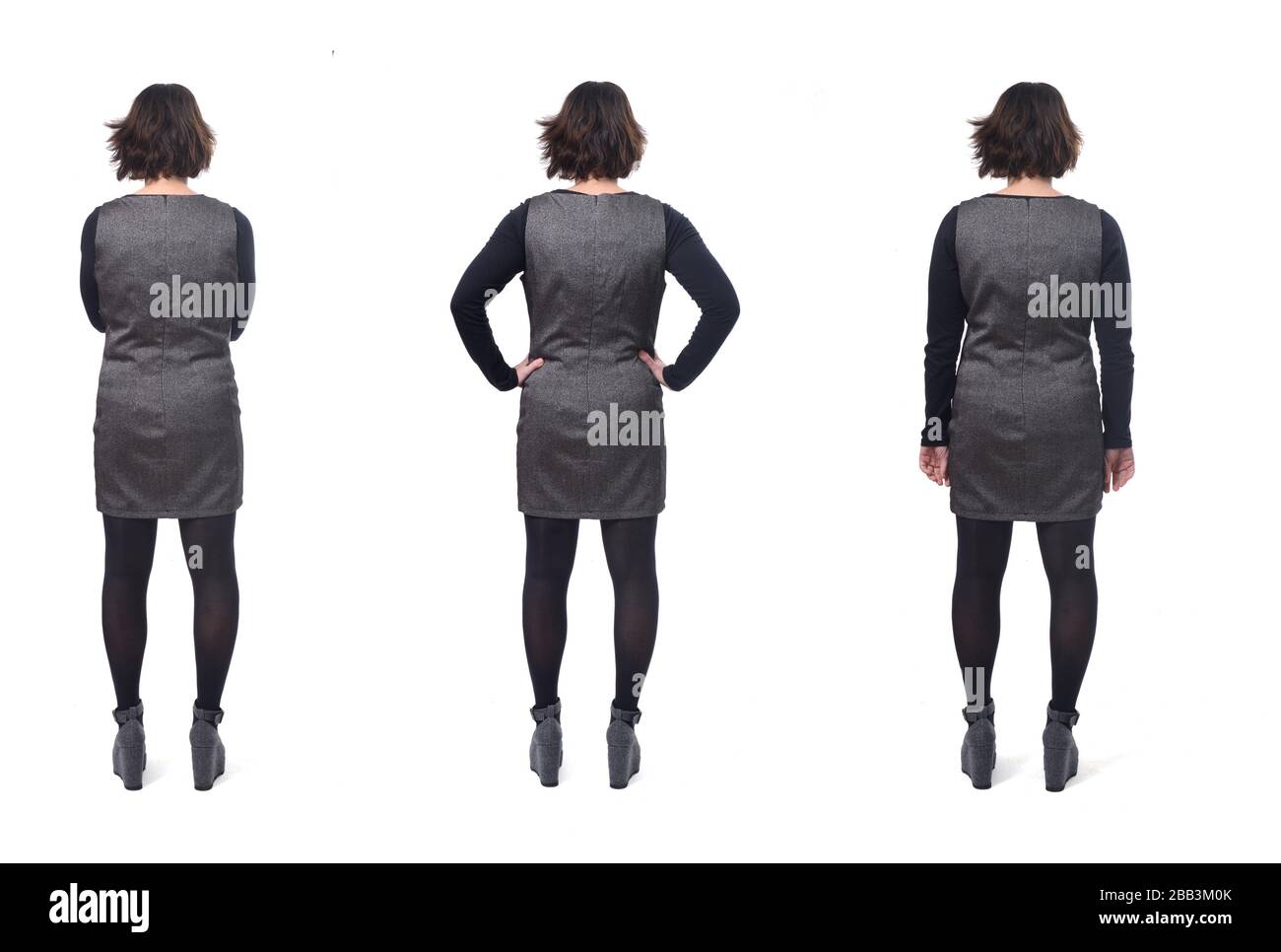 Group of people from behind isolated hi-res stock photography and ...