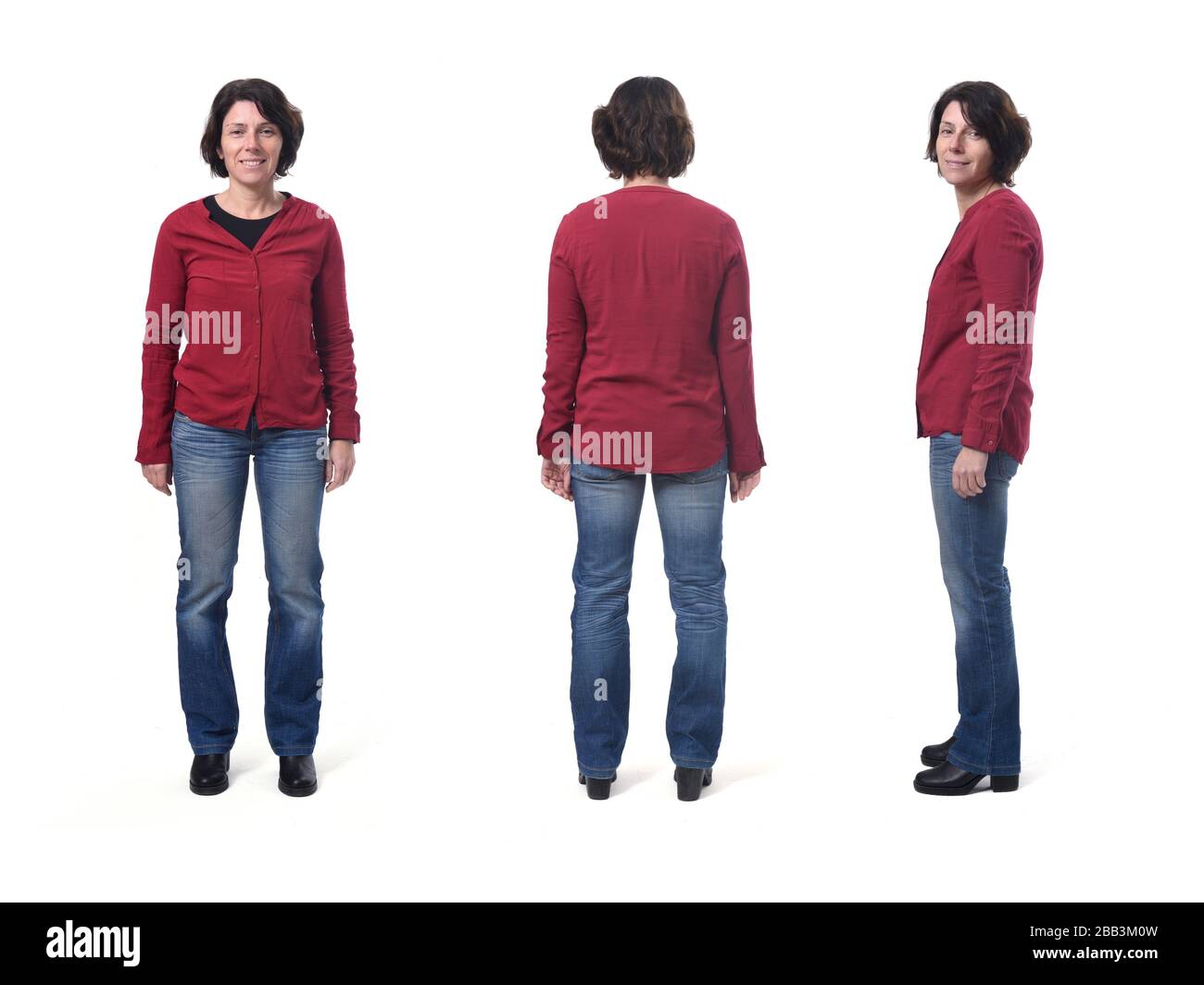 Sideway view Cut Out Stock Images & Pictures - Alamy