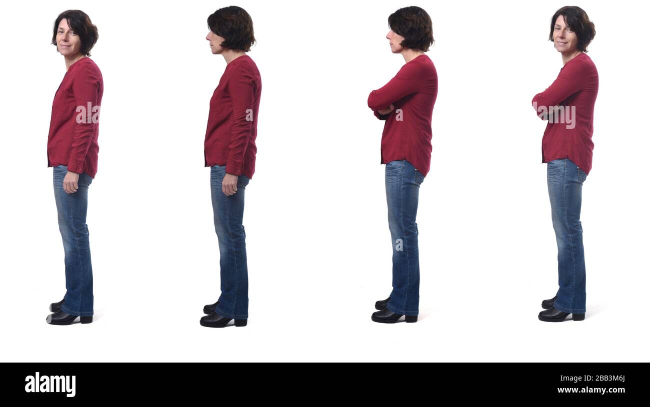 Full body shot side Cut Out Stock Images & Pictures - Alamy