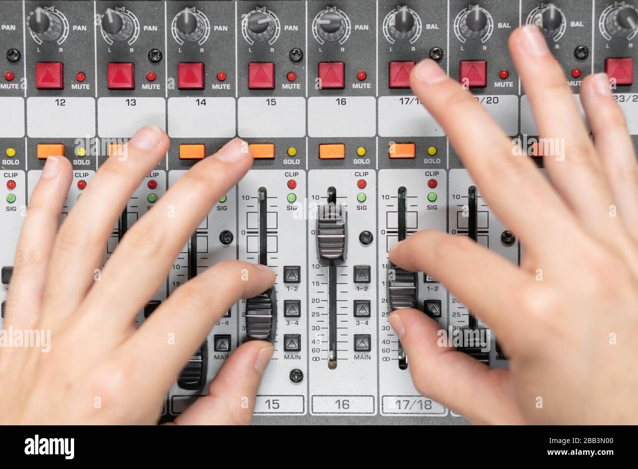 Professional mixer hi-res stock photography and images - Alamy