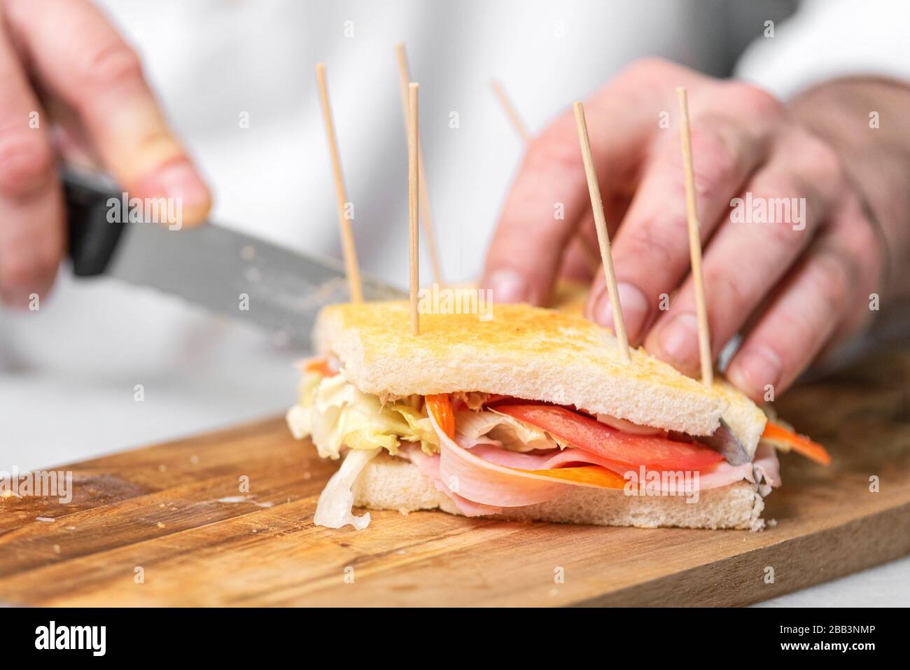 Human sandwich board hi-res stock photography and images - Alamy