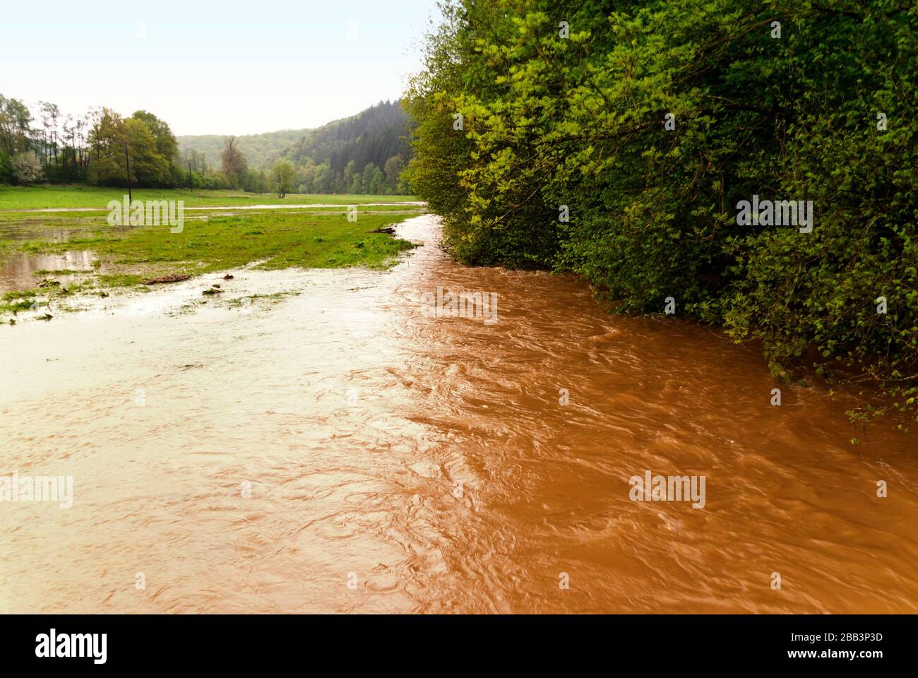 On the Hiking Trail Eifelsteig in the Eifel, Germany Stock Photo - Alamy