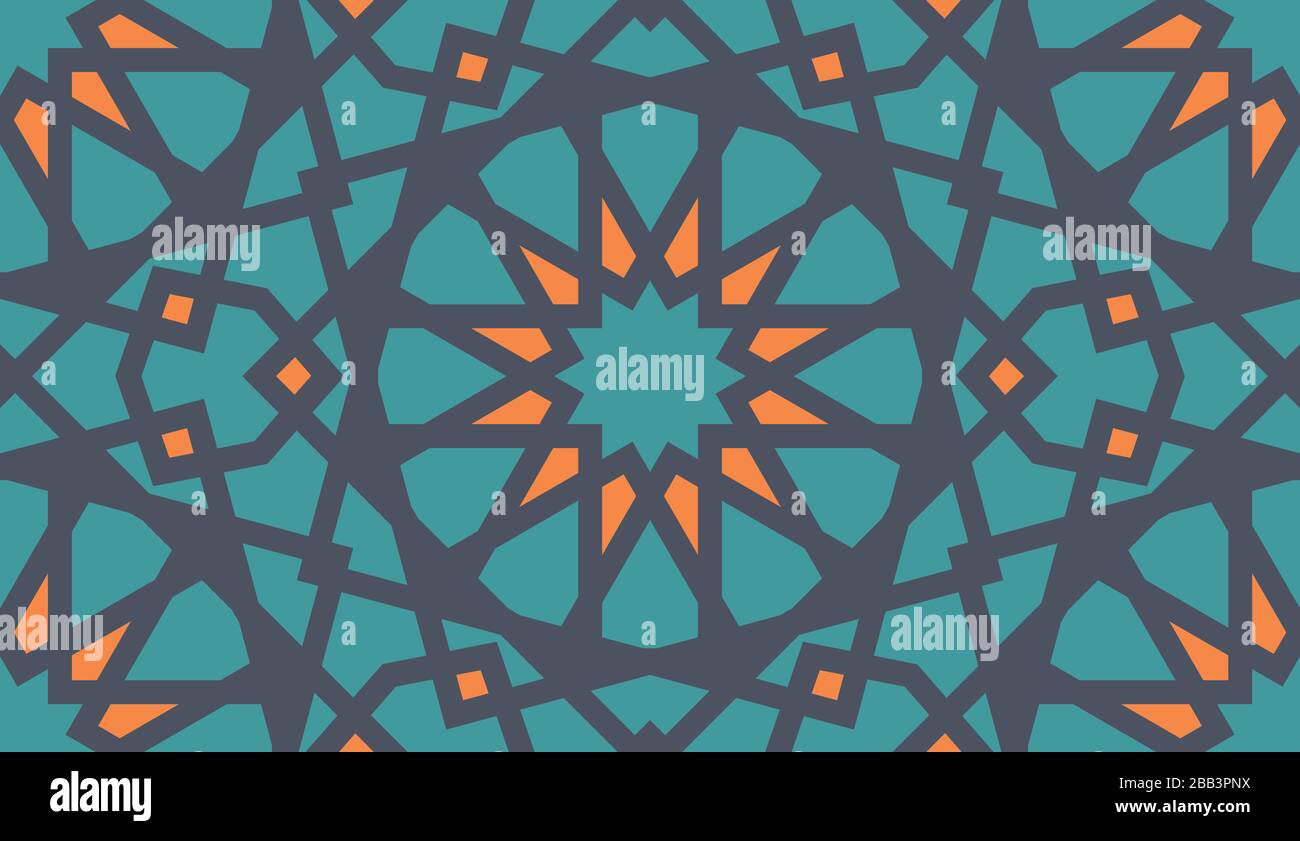 Arabic, islamic geometric vector seamless pattern Stock Vector Image ...