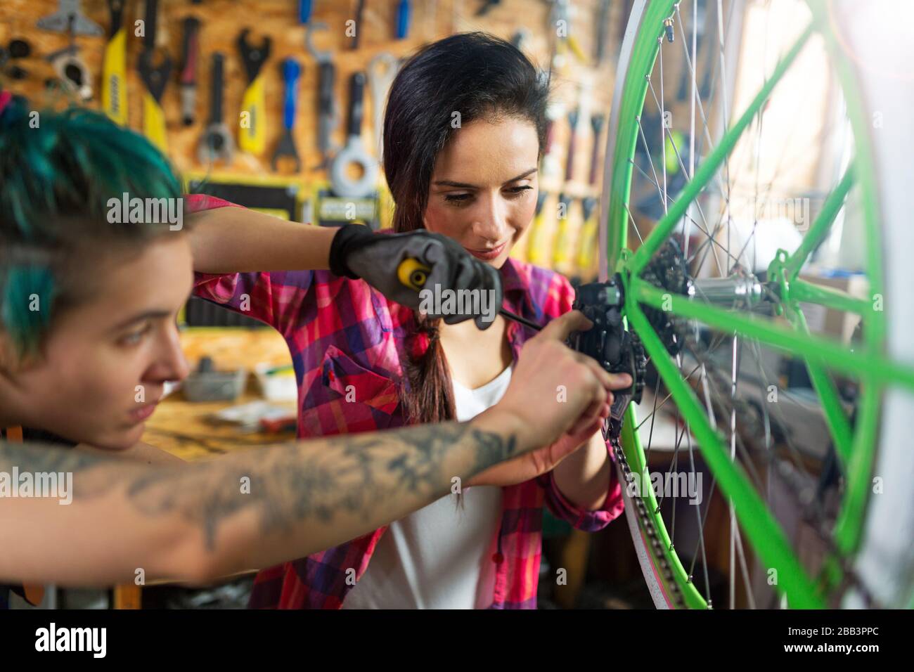 Bicycle repair tools hi-res stock photography and images - Alamy