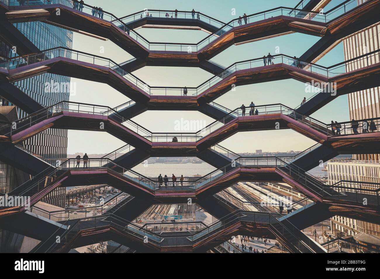 Vessel hudson yards in hi-res stock photography and images - Alamy