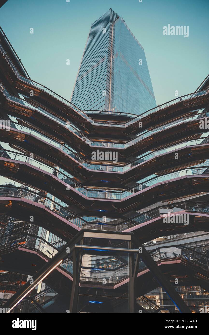 The Vessel Structure, New York Stock Photo - Alamy