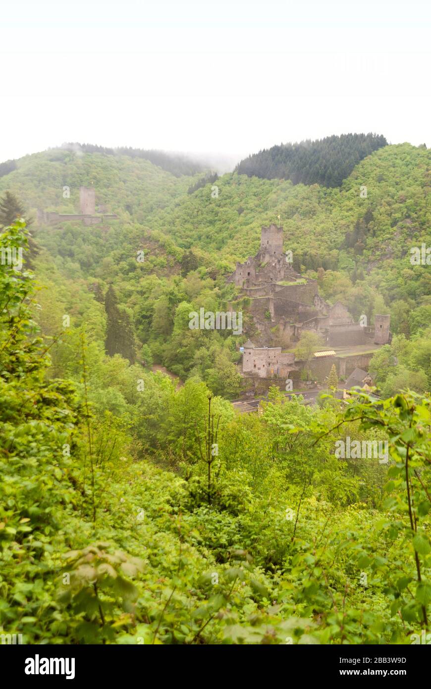Medieval Ruin of a Castle in the Eifel, Germany Stock Photo - Alamy