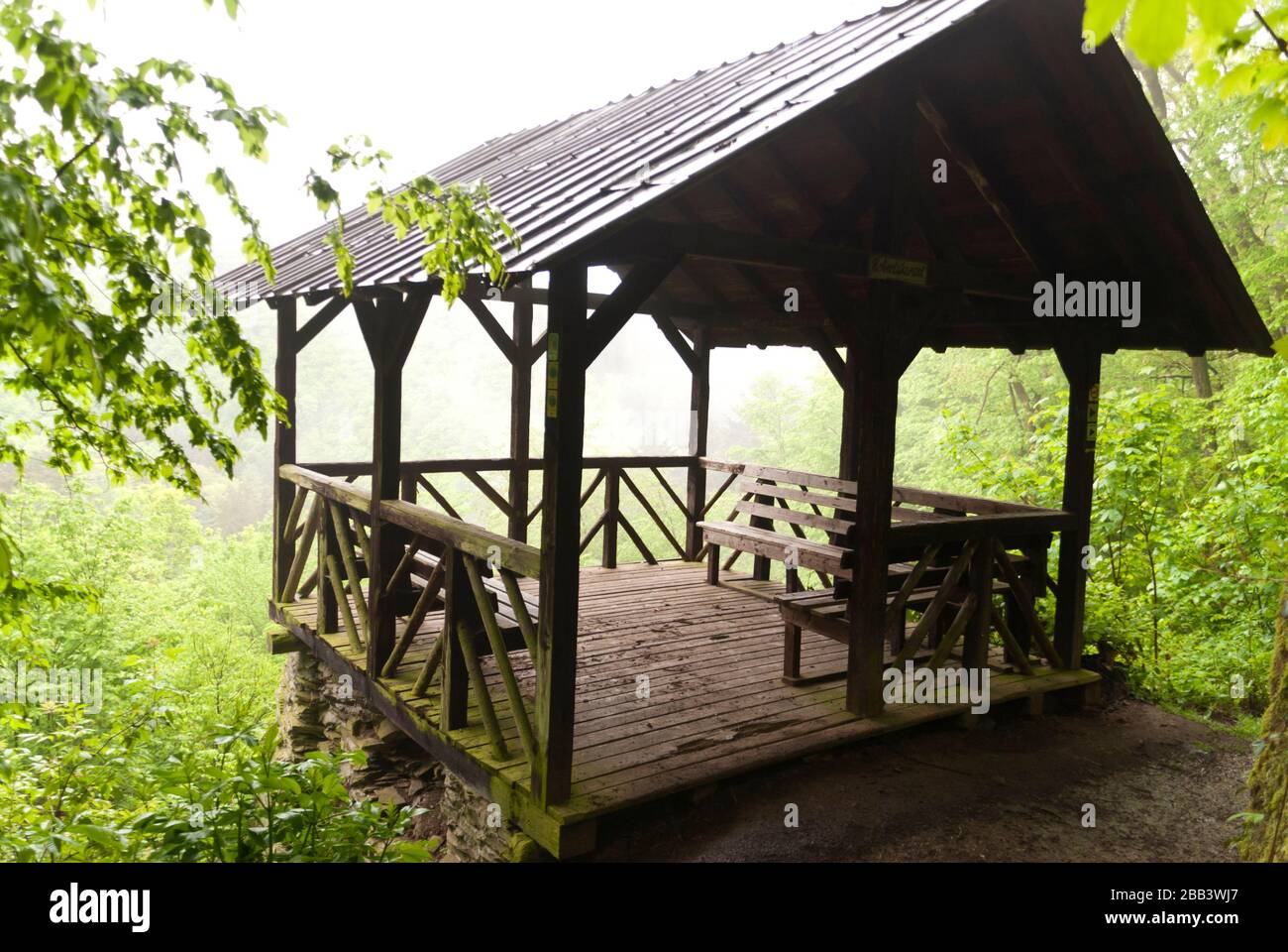 On the Hiking Trail Eifelsteig in the Eifel, Germany Stock Photo - Alamy