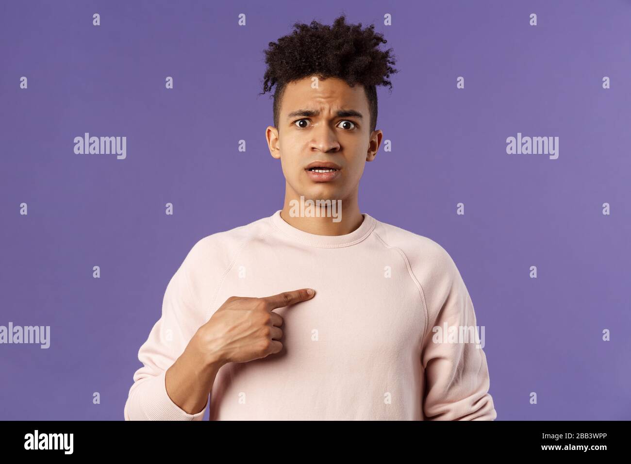 Embarrassed guy student studying hi-res stock photography and images ...