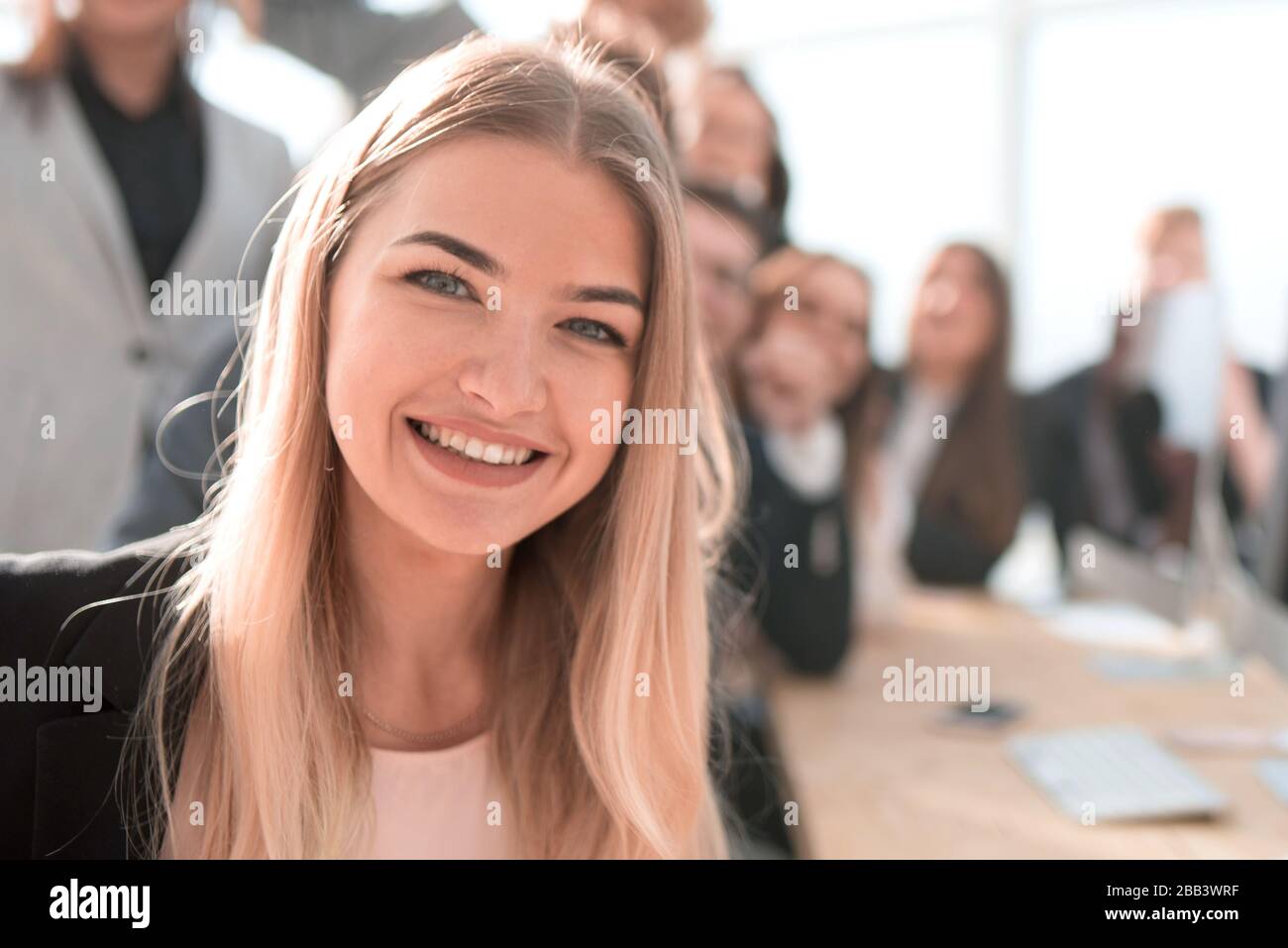 Happy leader jubilant team hi-res stock photography and images - Alamy