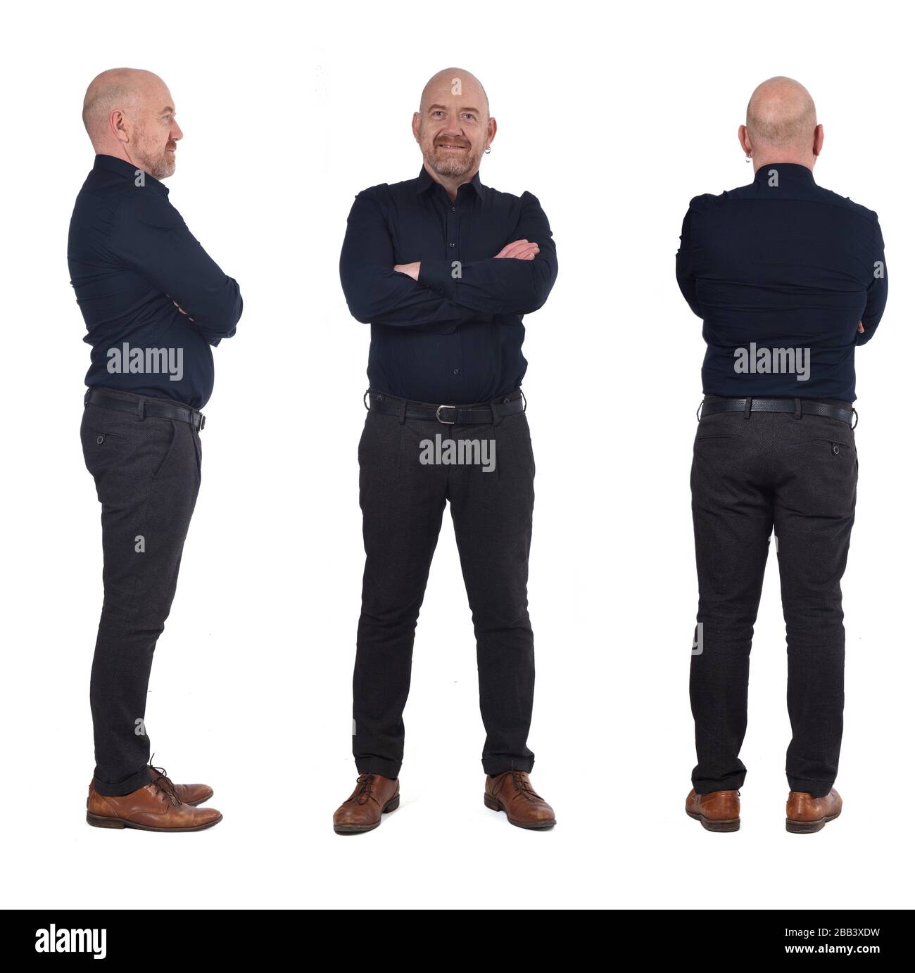 Front profile view Cut Out Stock Images & Pictures - Alamy