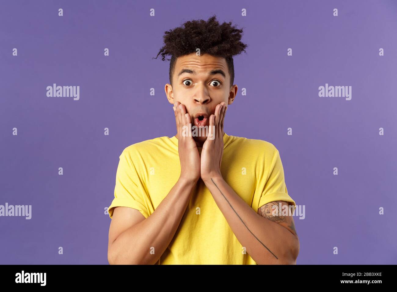 Male Afro Hairstyle High Resolution Stock Photography and Images - Alamy