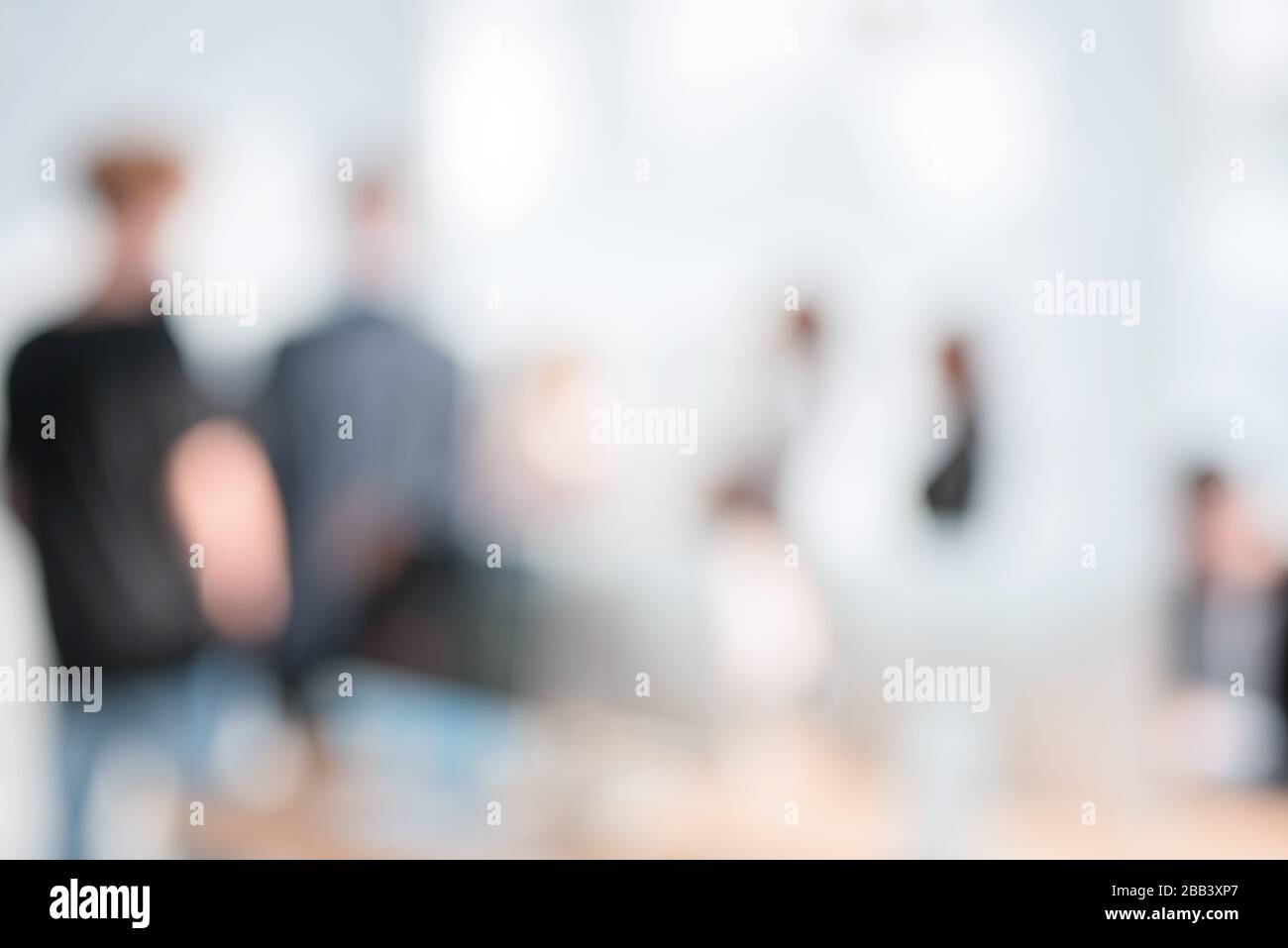 background image of company employees in the office Stock Photo - Alamy