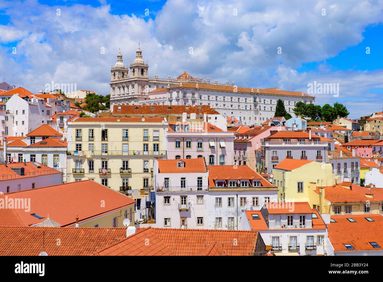 Miradouro de santa luzia view hi-res stock photography and images - Alamy