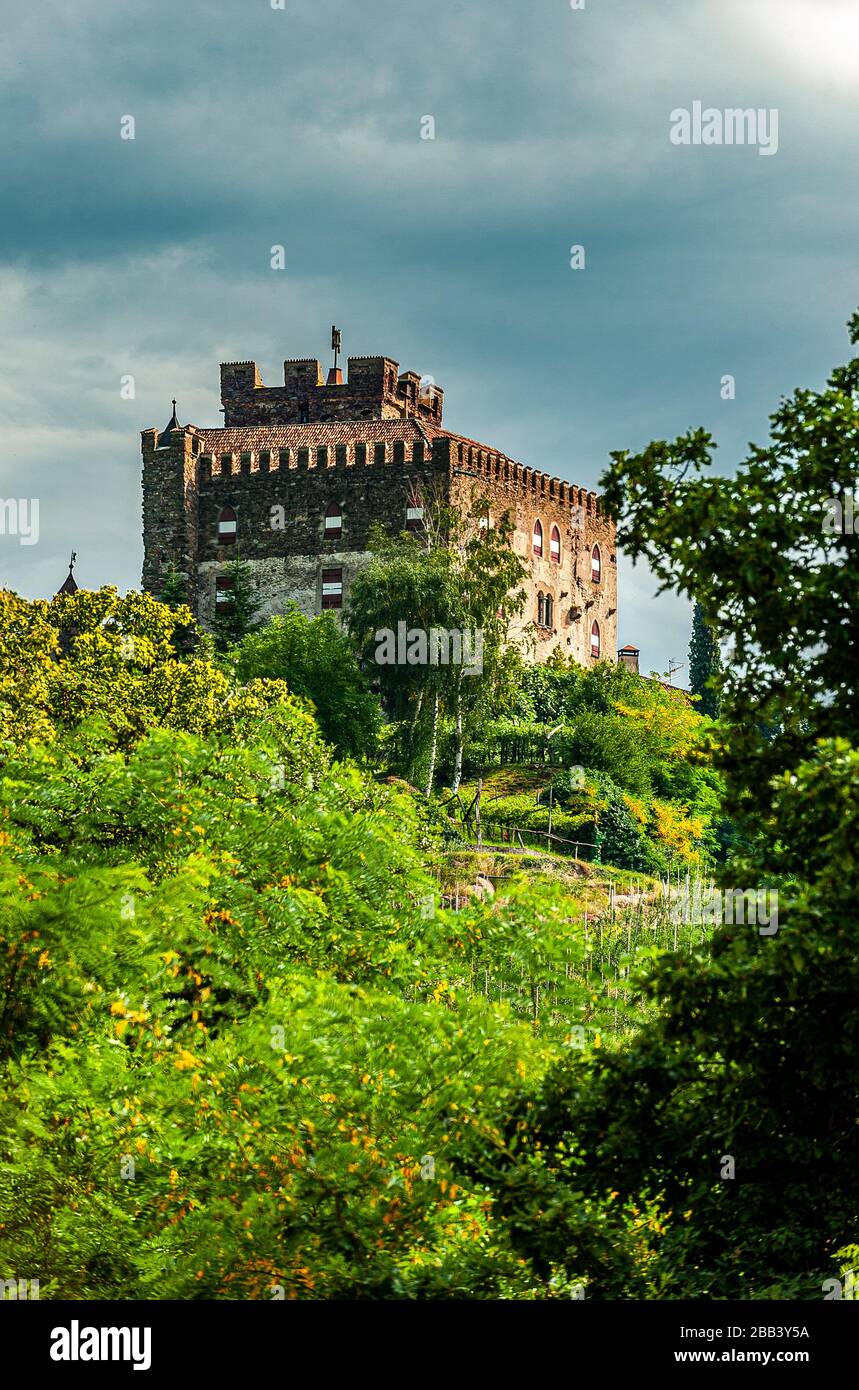Italy South Tyrol - Merano - Gatto Castle ( Burg Katzenstein Stock ...