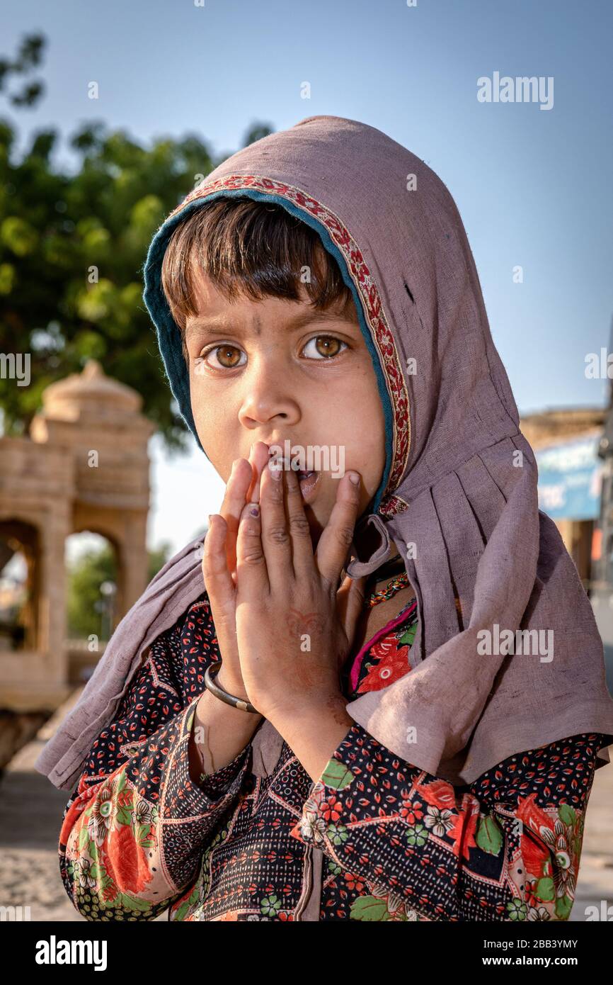Indian girl closeup hi-res stock photography and images - Alamy