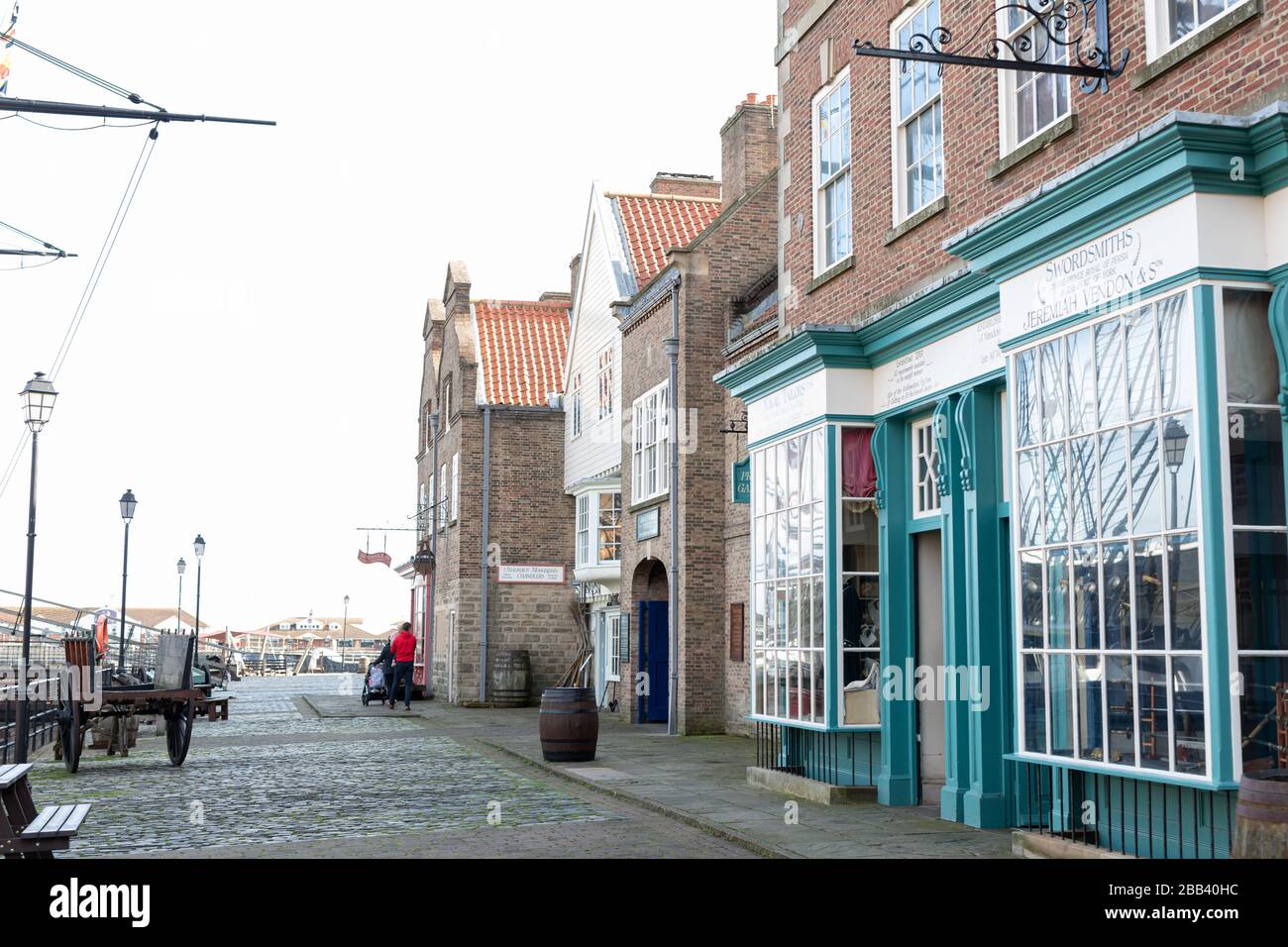 National Museum of the Royal Navy Hartlepool. Maritime Museum Stock ...