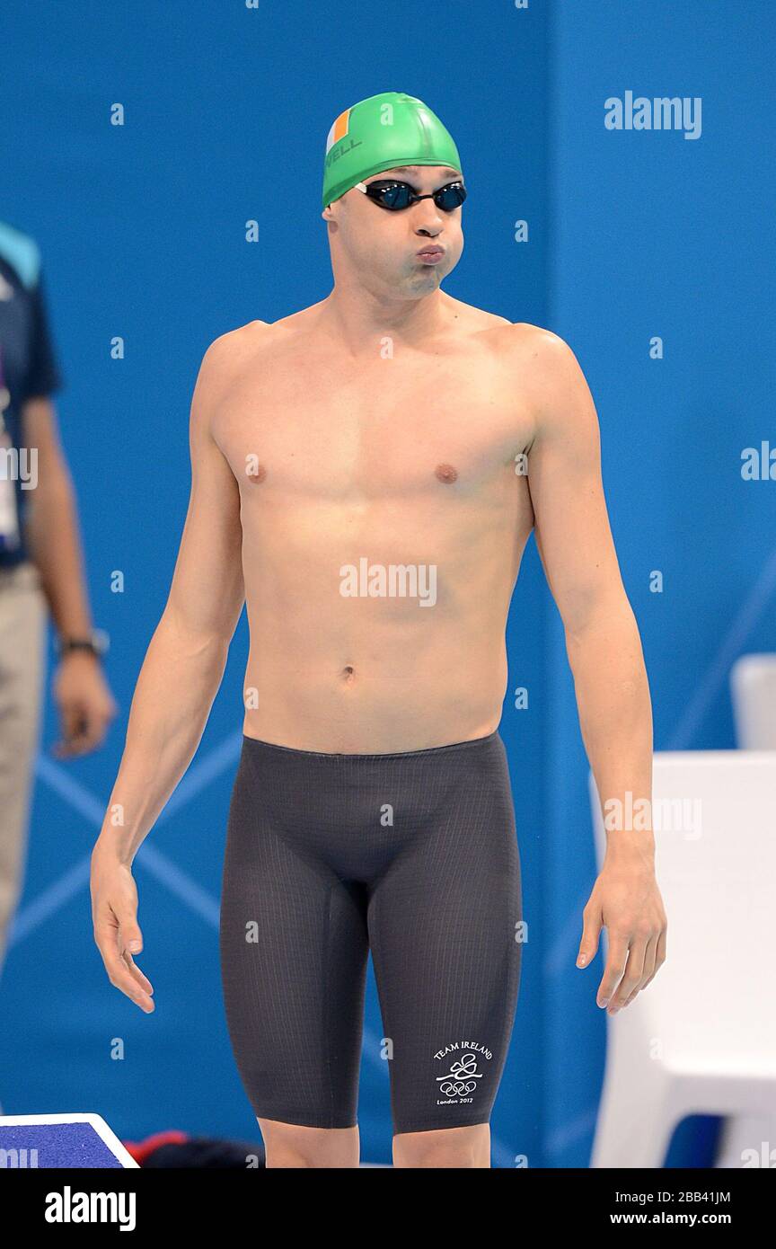Republic of Ireland's Barry Murphy before the Men's 50m Freestyle Heat ...
